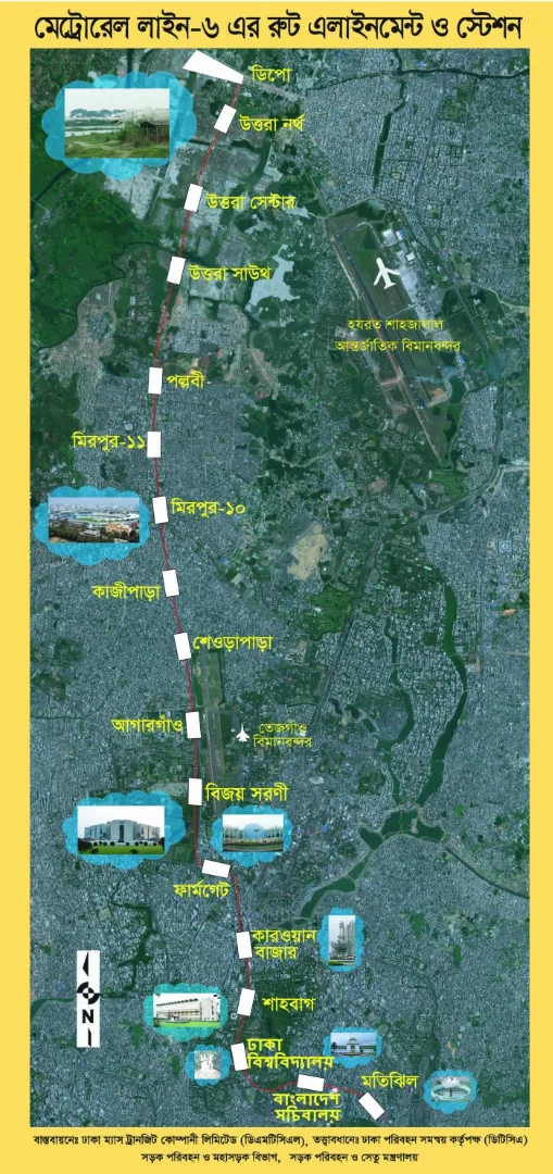 Metro Rail Dhaka - Ticket Price, Schedule, Map & Stations | RailBD | RailBD - Bangladesh Railway ...